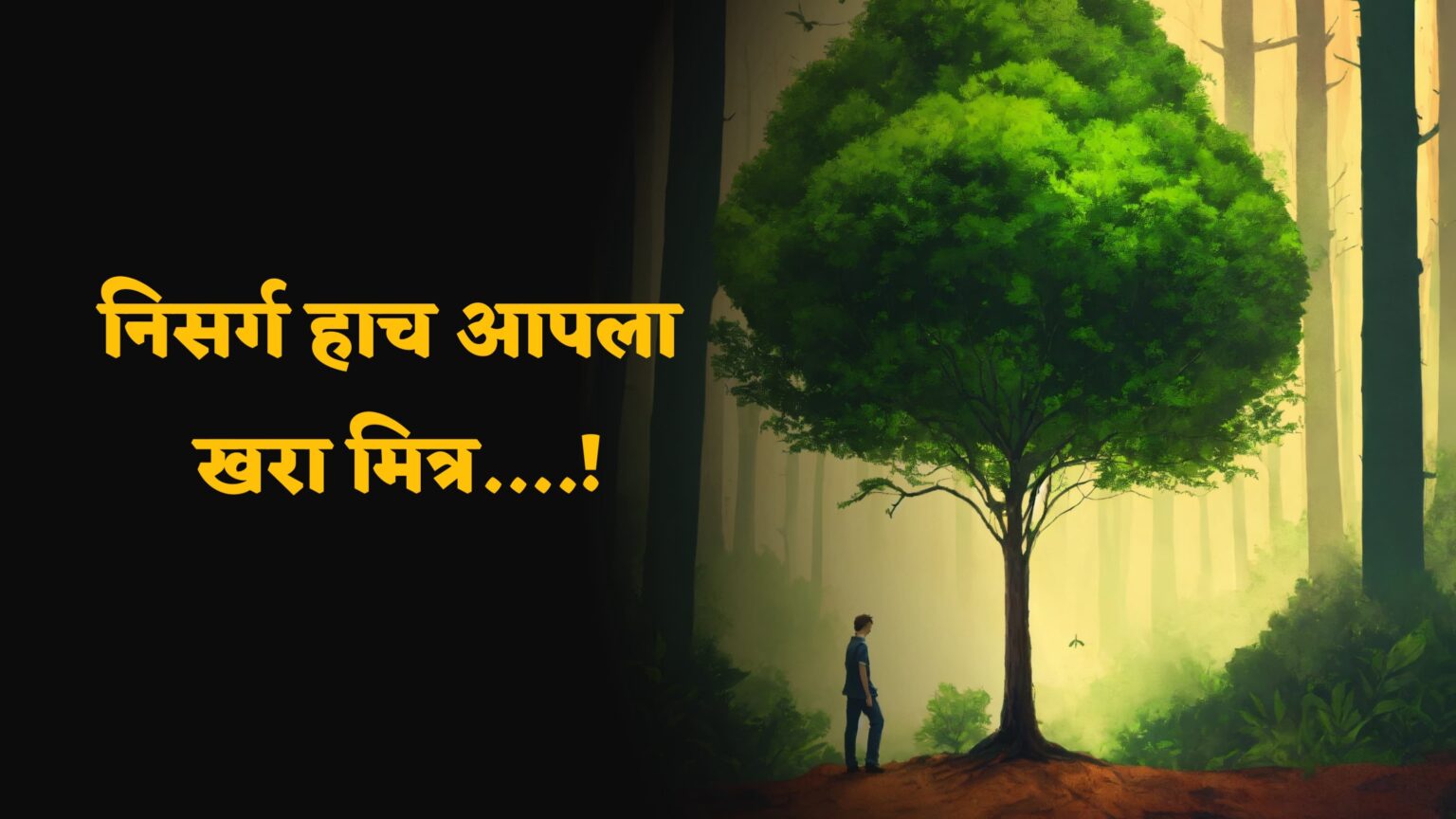 झाडे लावा झाडे जगवा मराठी निबंध | Zade lava zade jagva nibandh in ...